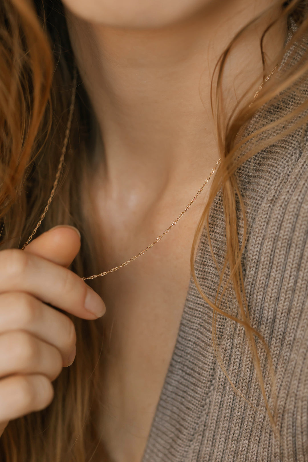 Angel Twist Necklace – LLUME Jewelry