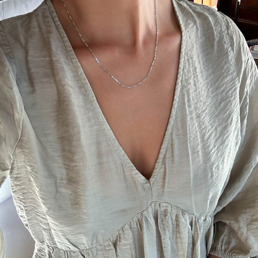 Colette Necklace Silver – LLUME Jewelry